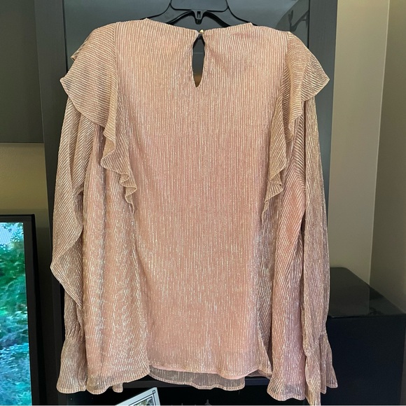 Chic Soul | Tops | Nwt Chic Soul Stay Out All Night Rose Gold Top 3x ...